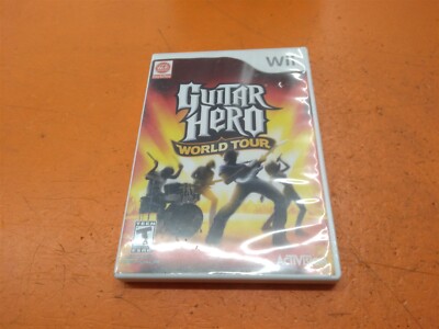 ⭐️⭐️⭐️⭐️⭐️ Guitar Hero World Tour Nintendo Wii **Empty Case** w Manual ...