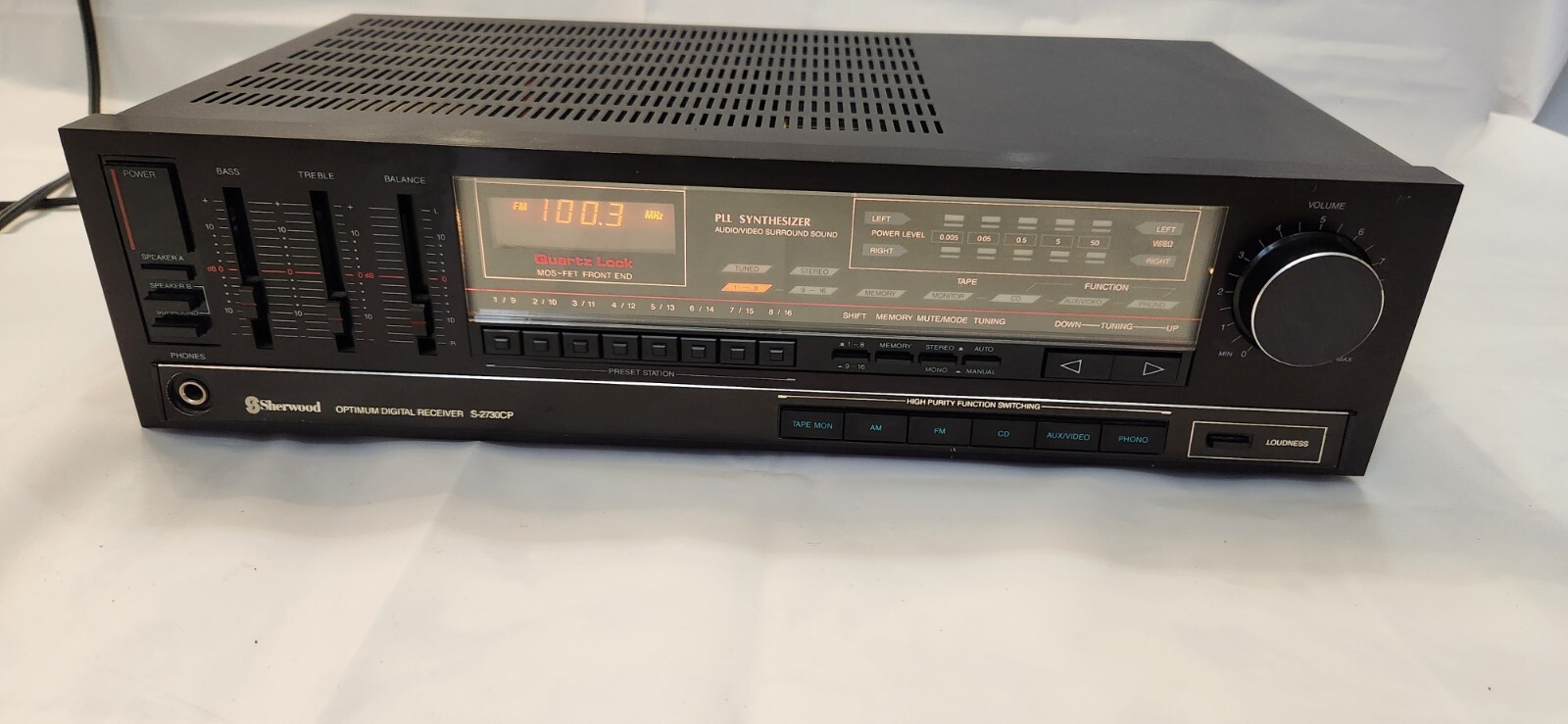 Sherwood S-2730CP AM/FM Stereo Optimum Digital Receiver Amplifier | eBay