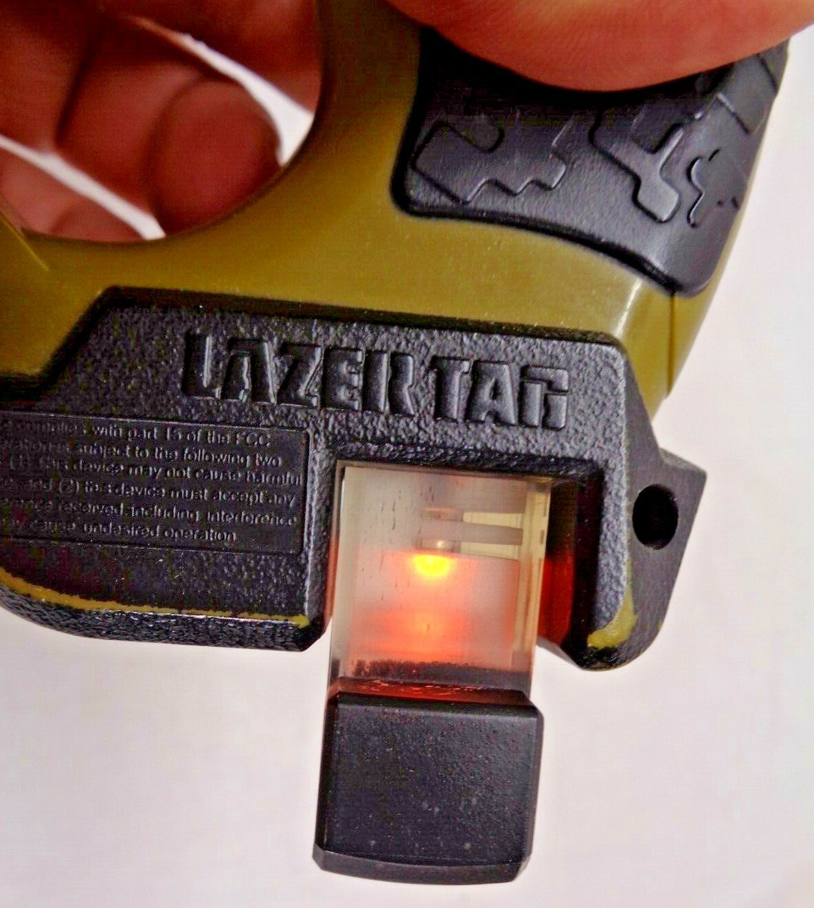 Nerf ELECTRONIC Lazer Tag GOLD Phoenix LTX Tagger Gun - Tested Works ...