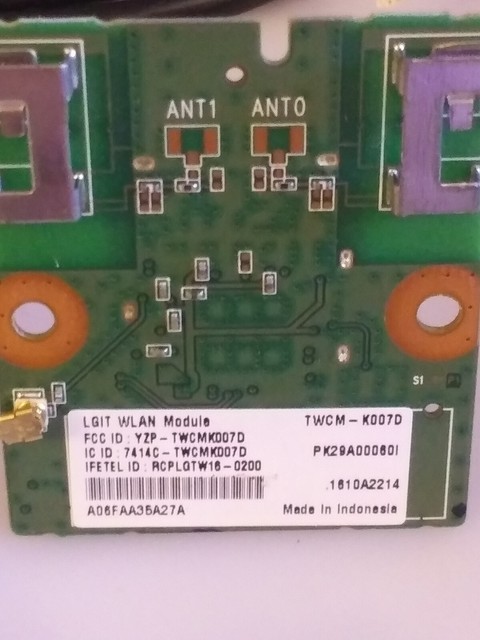 Toshiba 49L621U Wi-Fi Module PK29A00060I for sale online | eBay