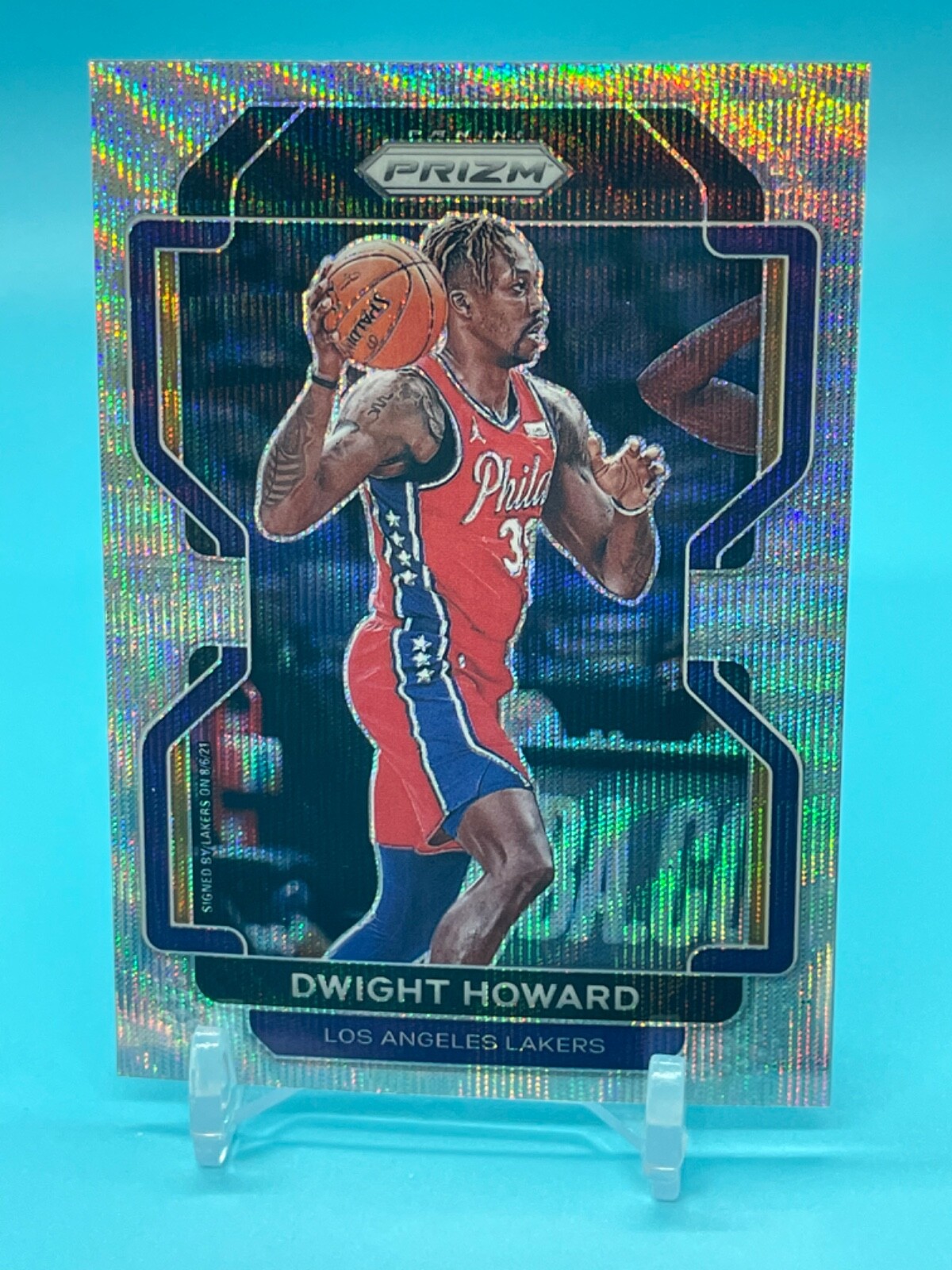 2021-22 Panini Prizm Basketball Dwight Howard Silver Wave Prizm #172 ...