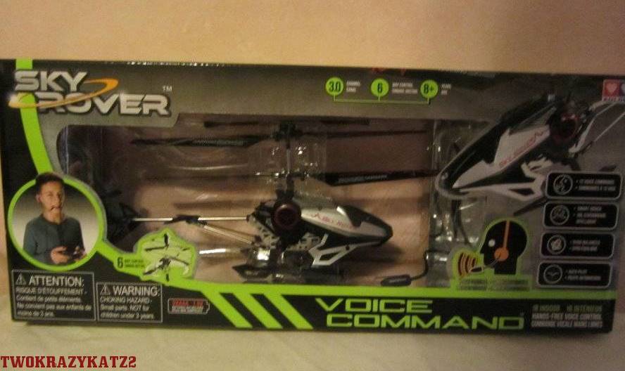 RC HELICOPTER SKY ROVER VOICE COMMAND HELI VEHICLE | eBay