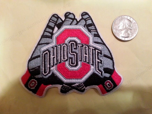 OSU Ohio State Buckeyes Embroidered Iron on Patch 3 1/2 X 3 Gloves ...
