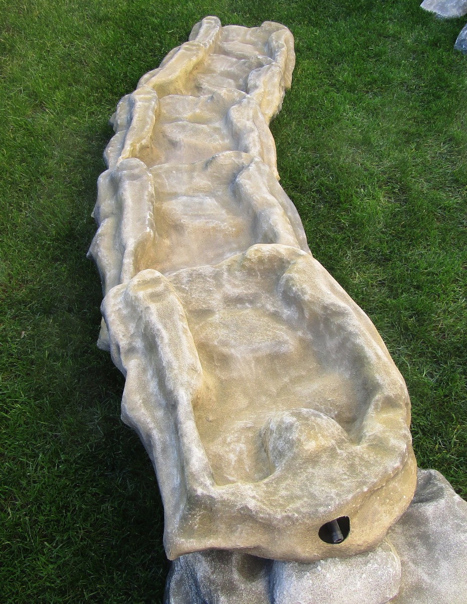 Fiberglass Pond Waterfalls Garden Pond Waterfall Fibreglass Sections