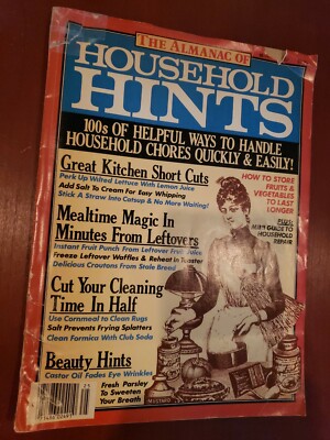 Almanac Household Hints **(Vol 1/No 1)** 1982, Good Condition | eBay