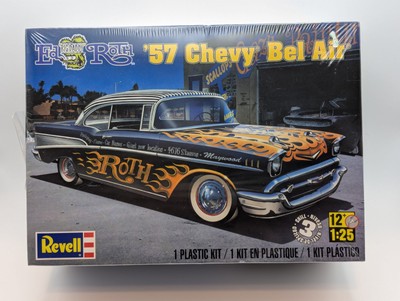 ED ROTH '57 CHEVY BEL AIR 1/25 scale model kit REVELL #85-4306 SEALED ...