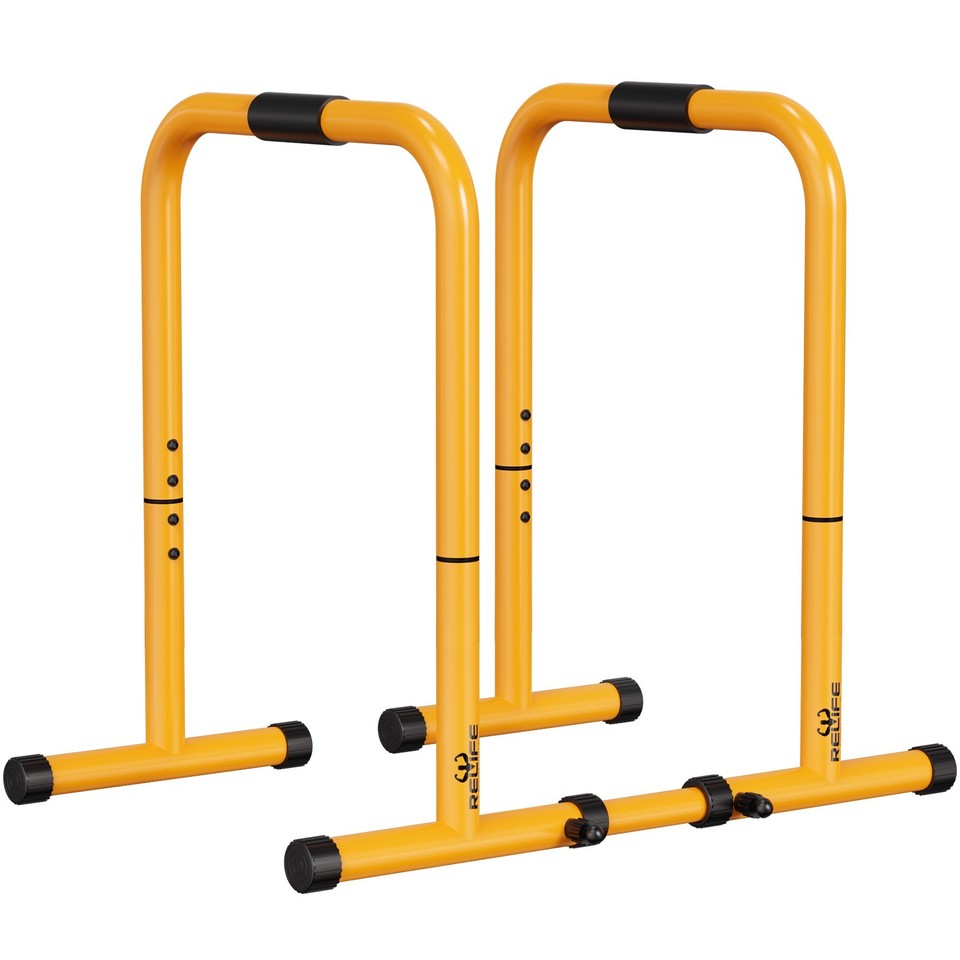 Dip Station Functional Heavy Duty Dip Stand Fitness Pull Up Stand Dip ...
