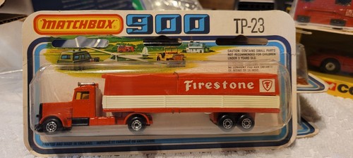 Matchbox Twin Pack 900 TP-23, Firestone Tractor Trailer, NOS, (SEE ...