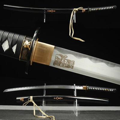 Handmde Kill Bill Sword Hattori Hanzo Katana Real Japanese Weapon ...