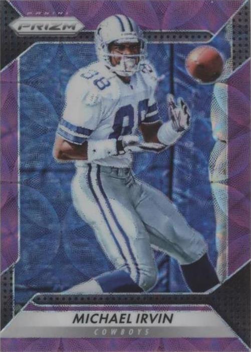 2016 Panini Prizm - Michael Irvin #145 Purple Scope Prizm /99 for sale ...