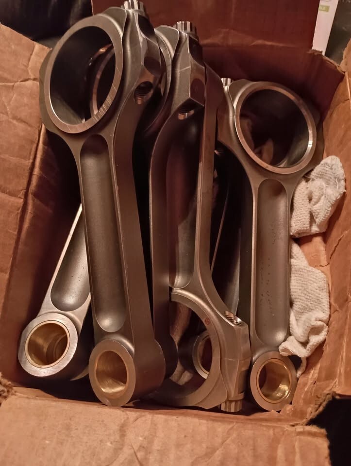 8 Oliver Billet Connecting Rods | CUSTOM | 6.500" Long | 4340 Steel ...