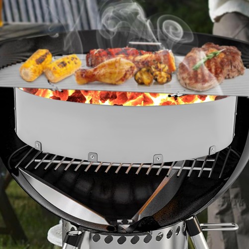 2.2L/74.39oz Charcoal Basket Rack Charcoal Briquet Holder Charcoal ...