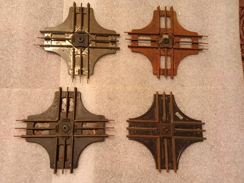 Marx and Lionel Crossing Track, Four crossing tracks O27 Gauge Parts | eBay