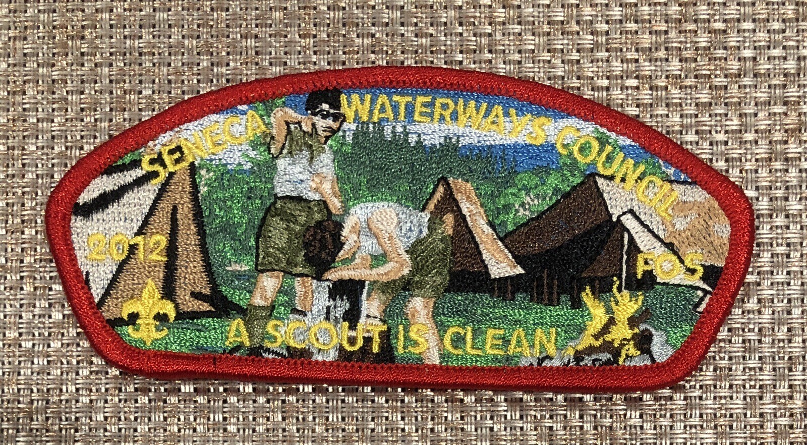 Seneca Waterways Council FOS CSP Scout Patch Rochester NY Clean 2012 #2 ...