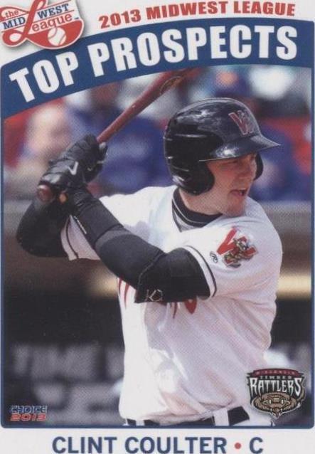 2013 Choice Midwest League Top Prospects - Clint Coulter #31 (RC) for ...
