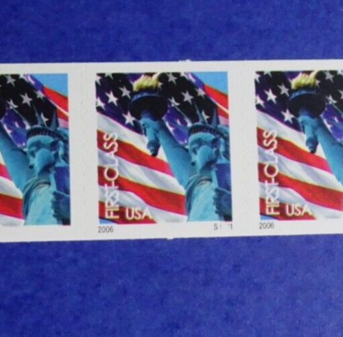 US 3969 STATUE OF LIBERTY & FLAG NON-DENOMINATED 39c STAMPS PLATE ...