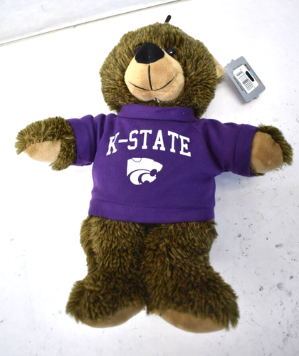 Pennington K-State Huggable Teddy Bear Plush w Purple Shirt Stuffed ...