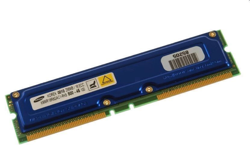 Samsung PC-800 512 MB RIMM 800 MHz RDRAM Memory (MR18R082GAN1-CK8) for ...