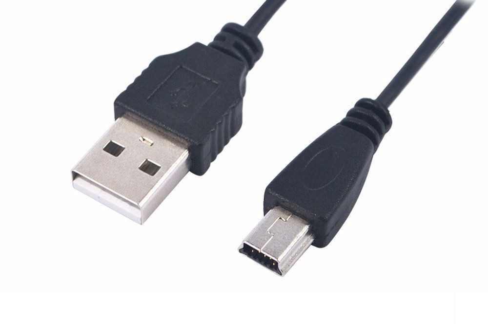 USB Charging Cable for Sony Cybershot Digital Camera Charger Lead Black ...