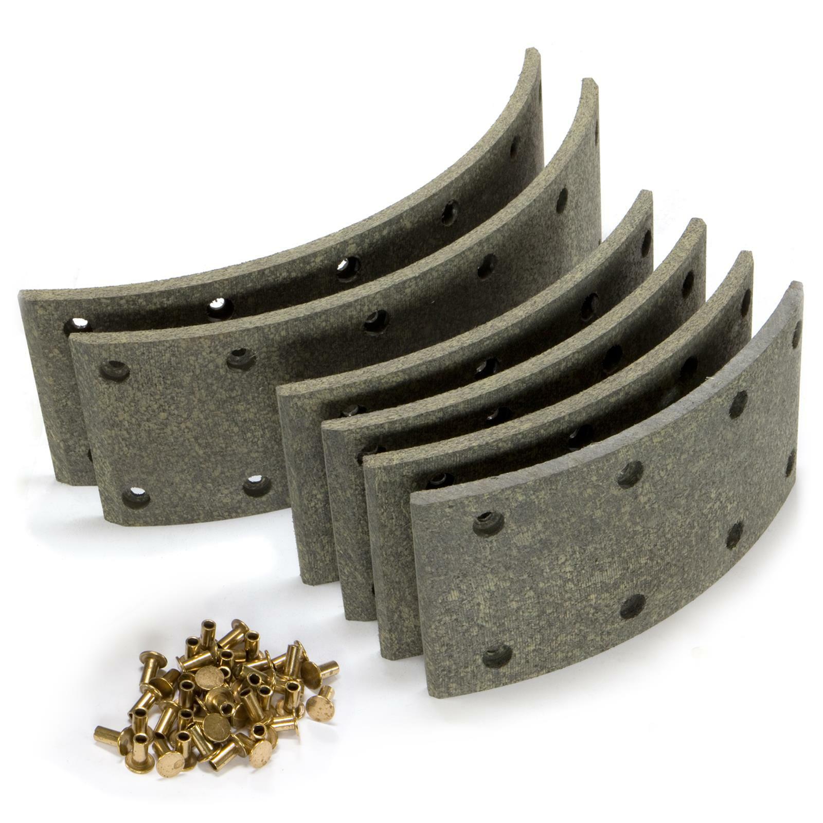 Bremsbeläge Satz inkl. Nieten 6x12 für Magirus-Deutz Büssing Perrot ...