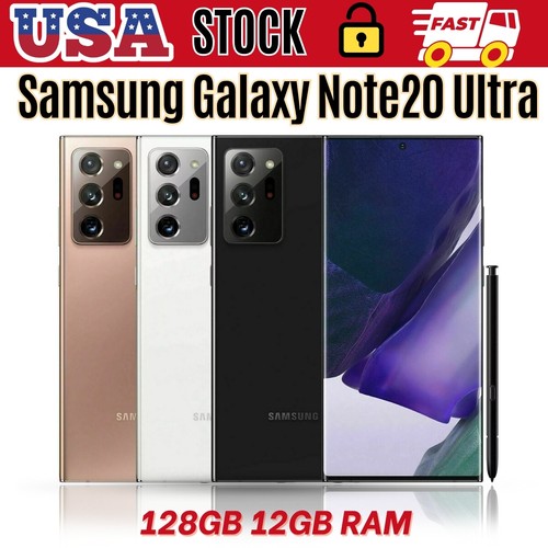 NEW Samsung Galaxy Note20 Ultra 12+128GB 5G SM-N986U Factory Unlocked ...