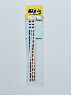 1/25 STS Scale Model Decals #619 Trailer Chicken Lights | eBay