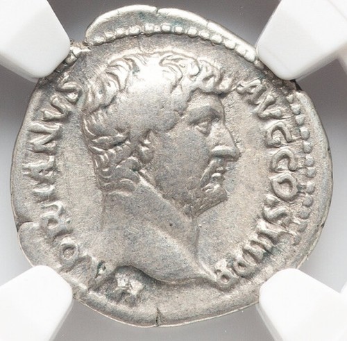 Hadrian 117-138 AD, Roman Empire AR SILVER Denarius Coin Ancient Rome ...