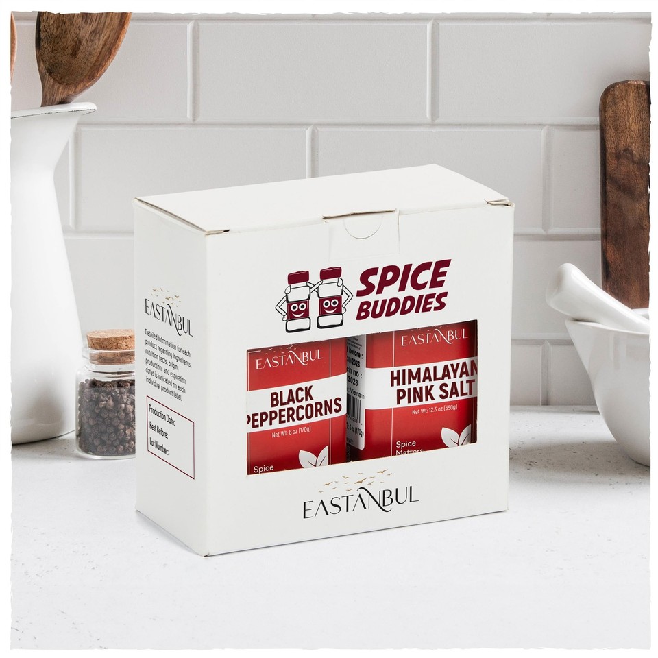 Eastanbul Salt and Pepper for Grinder Refill, 9.15 Ounce (Pack of 2) | eBay