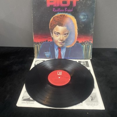 RIOT- Restless Breed, Heavy Metal Vinyl / LP Record, Electra, 1982 VG ...