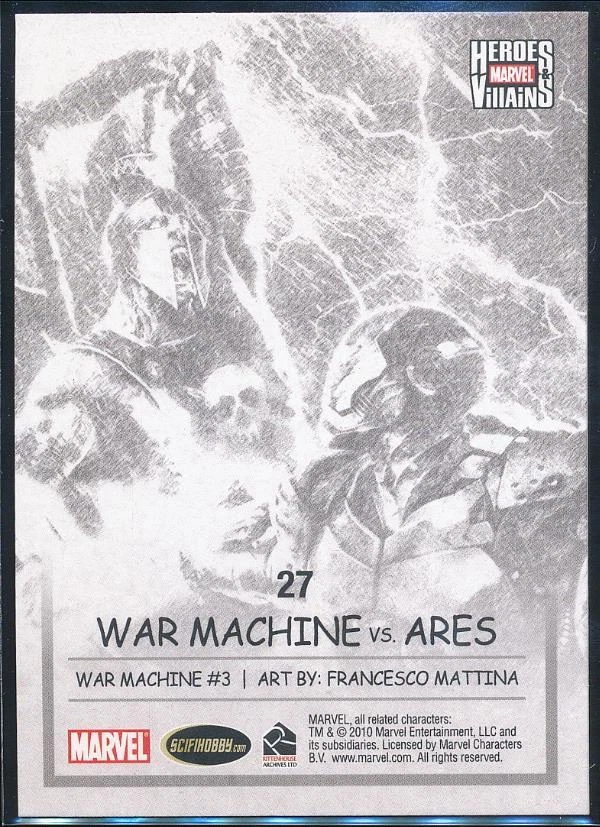 War Machine Vs Ares