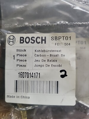 BOSCH 1607014171 Brush Set 2 sets | eBay