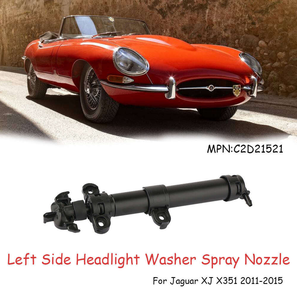 Headlight Washer Spray Nozzle Jet Left Side For Jaguar XJ X351 2011-15 ...