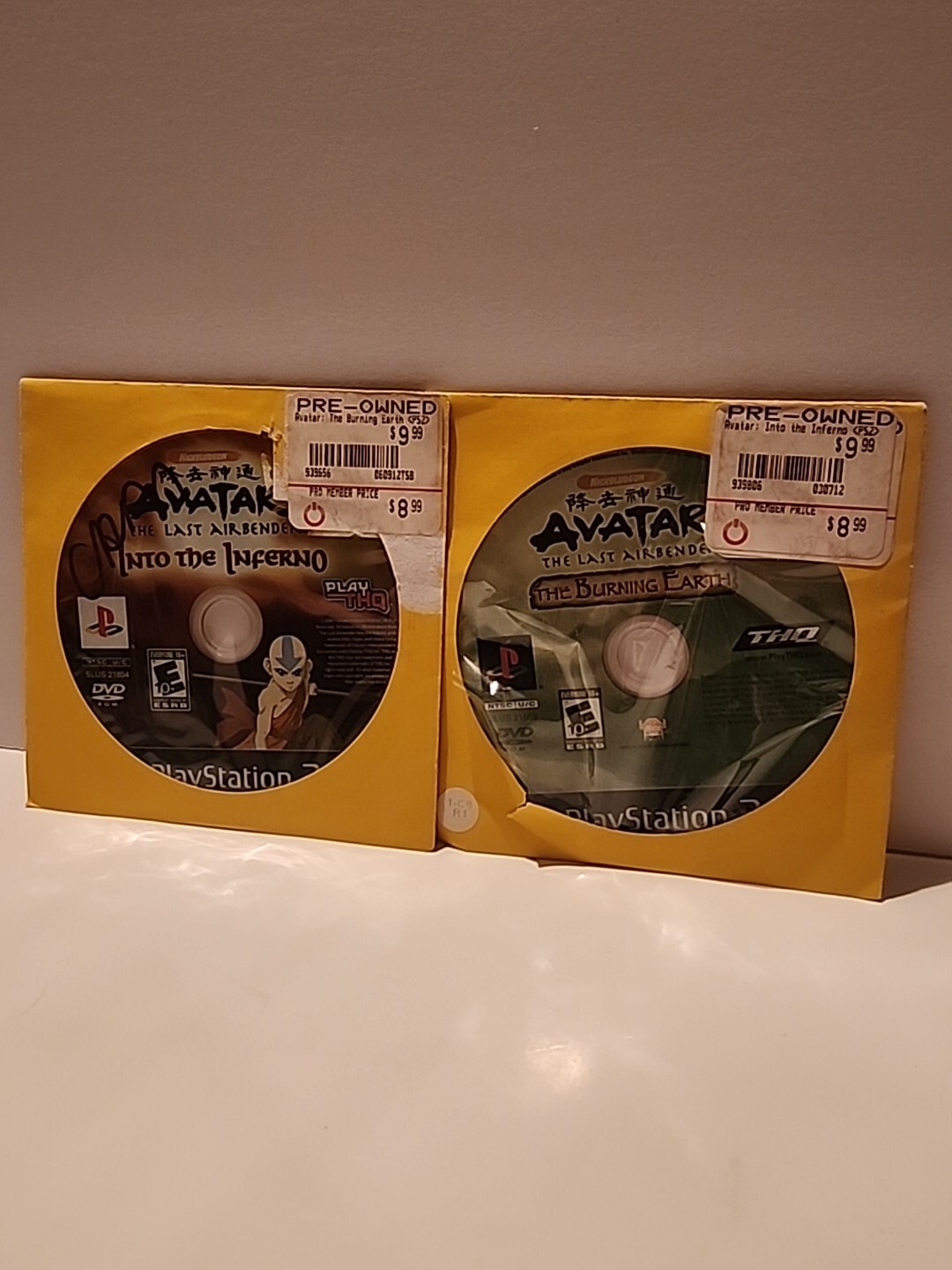 PS2 Avatar: The Last Airbender - Into the Inferno / Burning EARTH PS2 ...