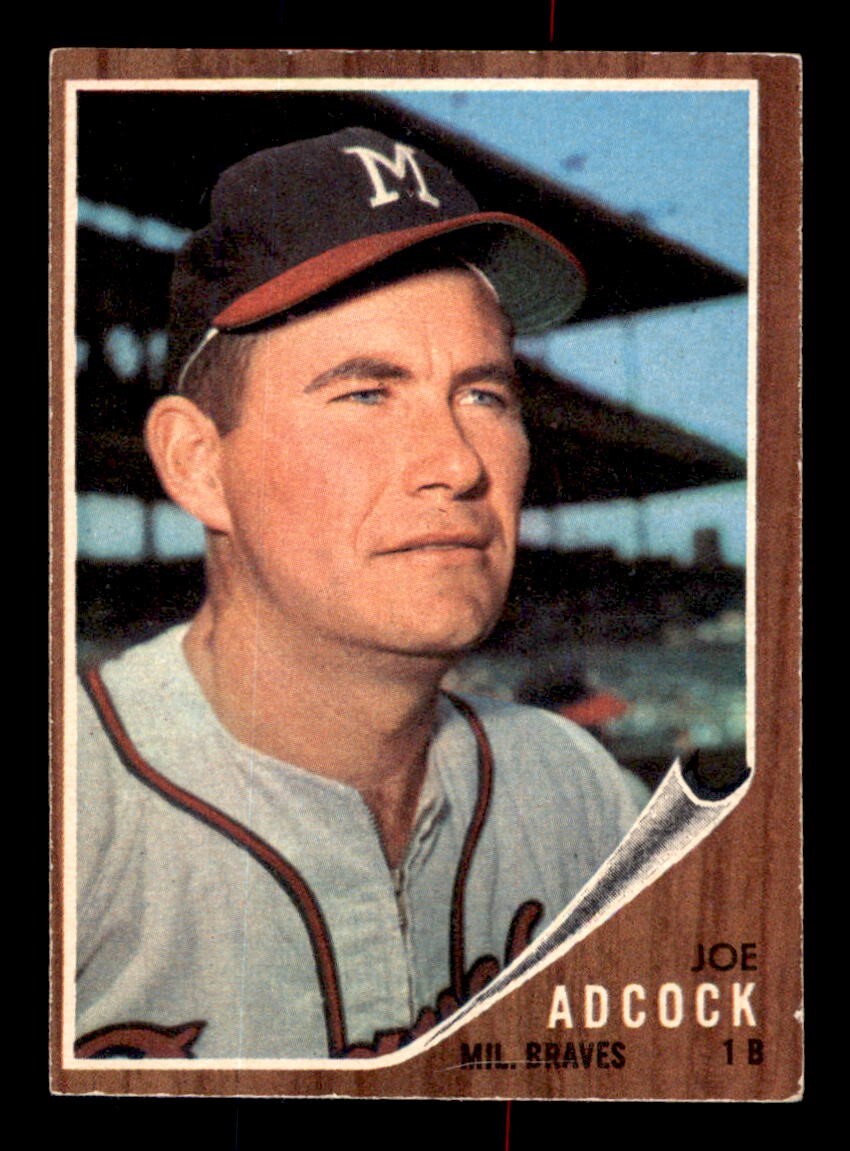 1962 Topps Baseball #265 Joe Adcock VG/EX *e2 | eBay