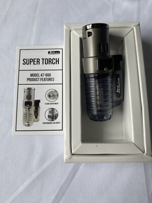 Jetline Super Torch Triple Jet Flame - Black - in Jetline Box - New | eBay