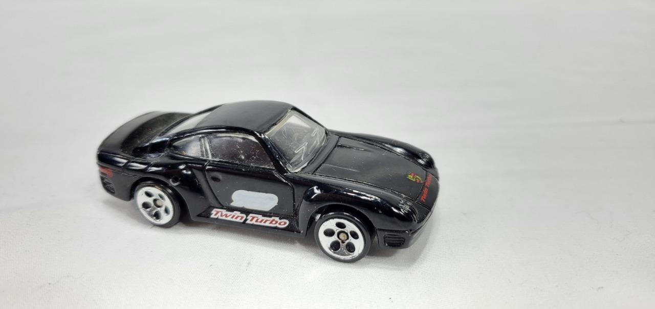Hot Wheels 1987 Porsche 959 Twin Turbo 1/64 scale loose Black Car | eBay