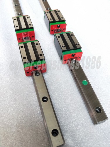 2 pcs HGR20--1000mm Linear rail &HGH20CA Carriage Block Bearing | eBay