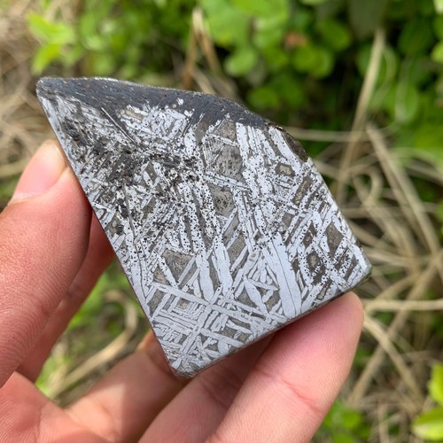 310g Natural Precious Metal Iron Meteorite Space Rock Meteorite Slice ...