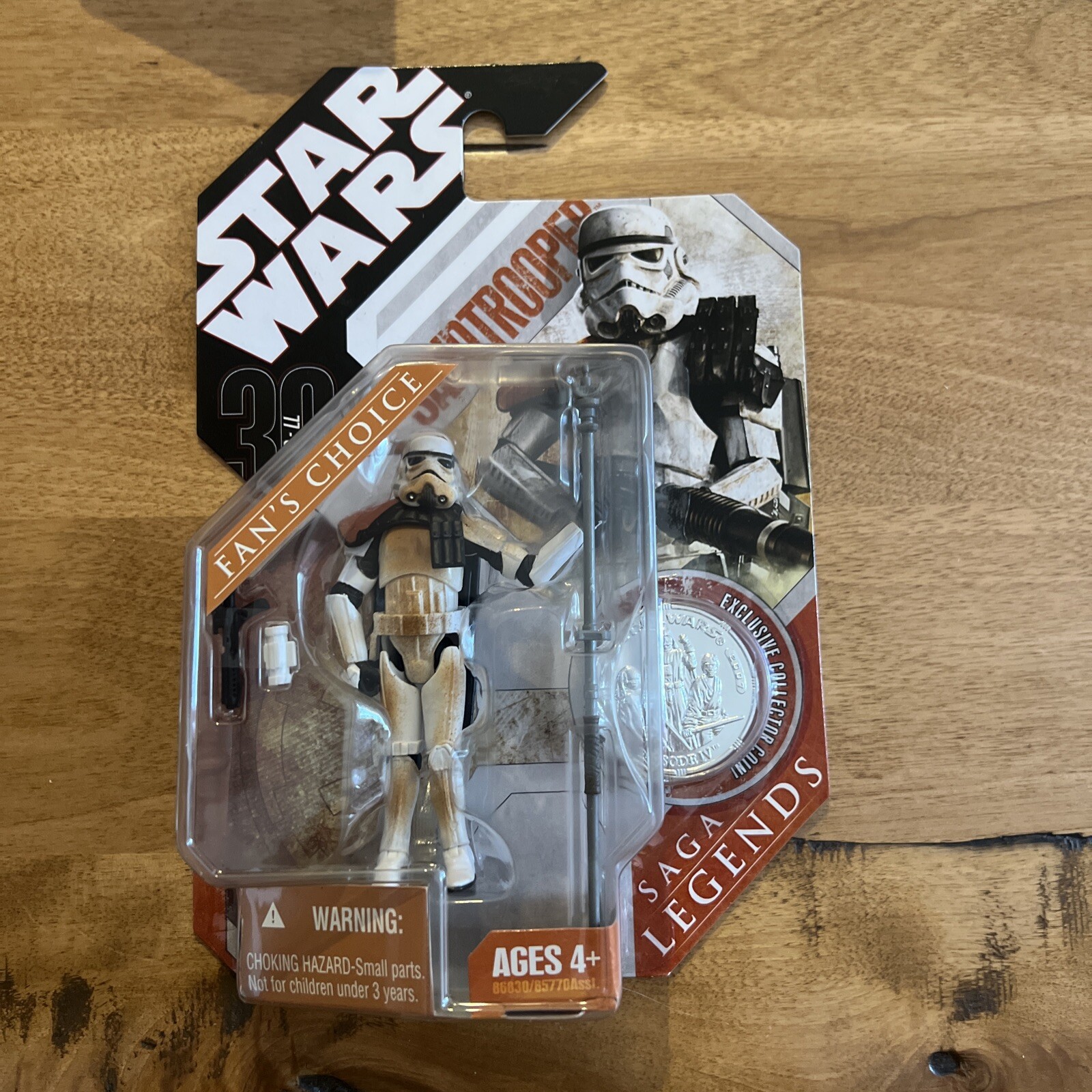 Star Wars 30th AnnIversary Saga Legends SANDTROOPER Sergeant Orange ...