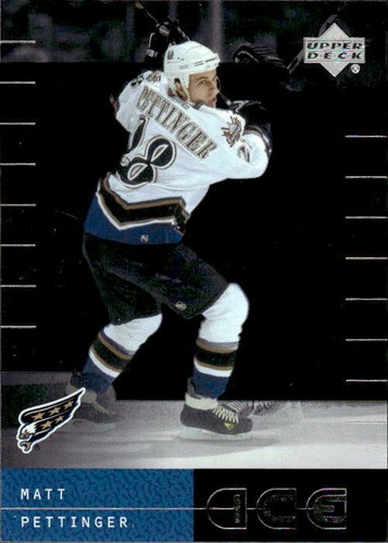 Matt Pettinger 2000 Upper Deck Ice #80 Washington Capitals | eBay