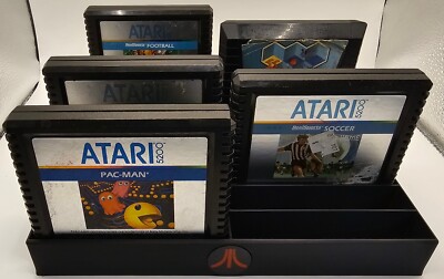 Atari 5200 Cartridge Holder Storage Tray with 18 slots | eBay