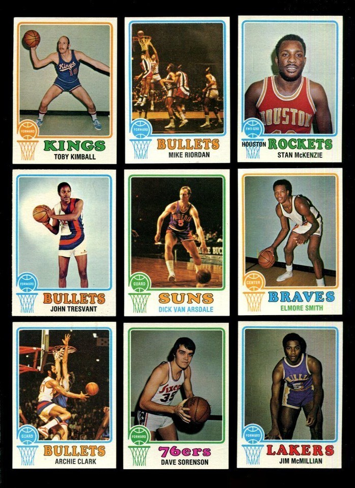 1973 TOPPS BASKETBALL PARTIAL SET 190/264 NMMT *357281 | eBay