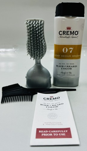 cremo hair & beard color #07 light medium brown 2.7oz ea no box | eBay