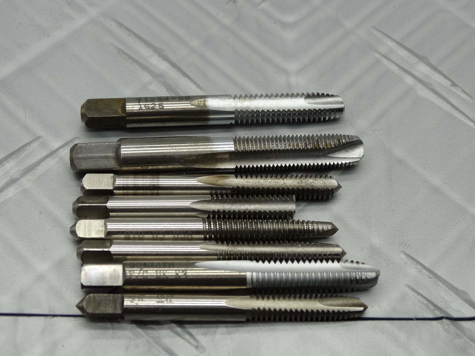 Tap Set HS Taps Taper Plug Bottoming USA (Lot of 8) | eBay