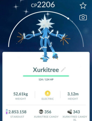 - Shiny Xurkitree - Trade 1 million stardust - Please see description ...