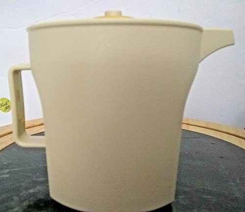 Tupperware Creamer Small Pitcher Gold Lid | eBay