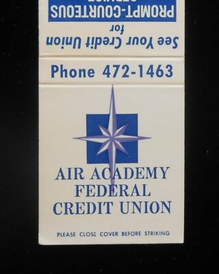 1970s Air Academy Federal Credit Union Colorado Springs CO El Paso Co ...