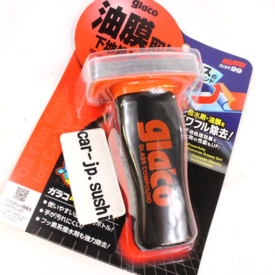 SOFT99 Glaco 04101 Window Care Oil film Glass Compound 100ml Cleaner ...