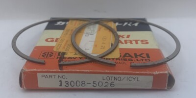 OEM KAWASAKI STD PISTON RING80-83 KX250 80-84 KDX250 84-85 KXT 250 ...