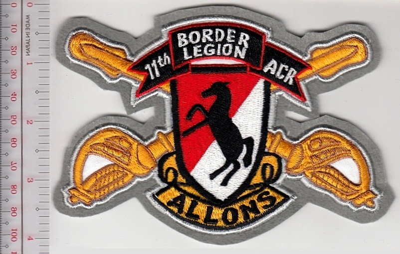 Armor Cavalry Vietnam US Army 11th Armored Cavalry Regiment ACR Border ...